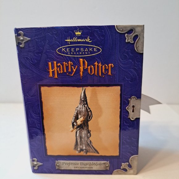 Hallmark | Holiday | Hallmark Harry Potter Professor Dumbledore Pewter ...